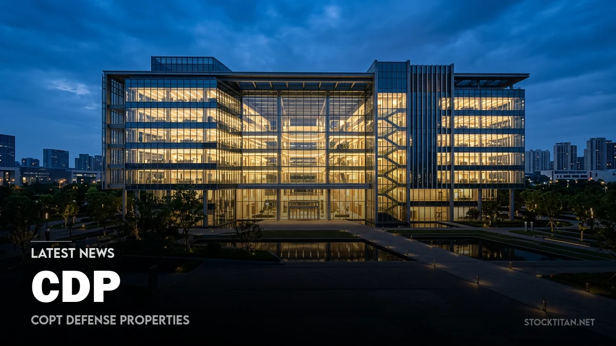 Copt Defense Properties (CDP) Stock News | StockTitan