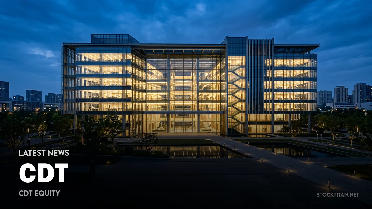 CDT Equity (CDT) Stock News & Updates | StockTitan