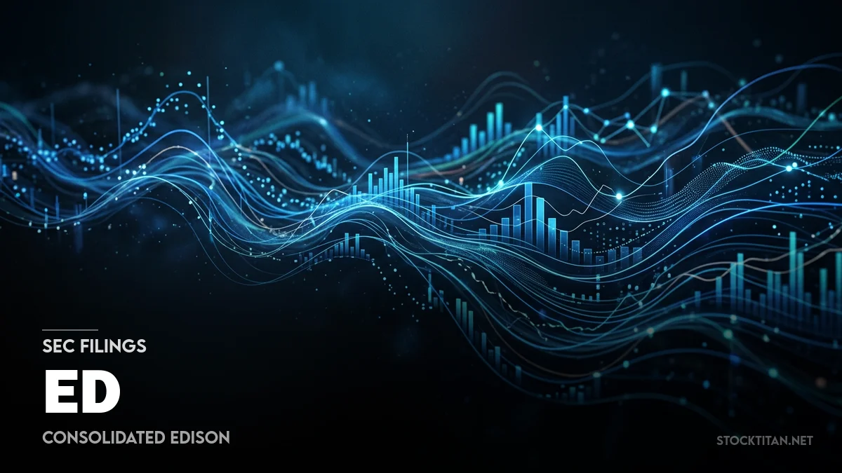 ED SEC Filings - Consolidated Edison Inc 10-K, 10-Q, 8-K Forms