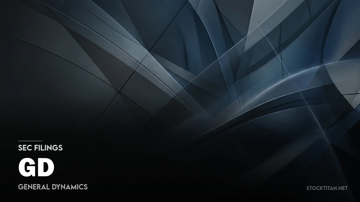 GD SEC Filings - General Dynamics Corp 10-K, 10-Q, 8-K Forms