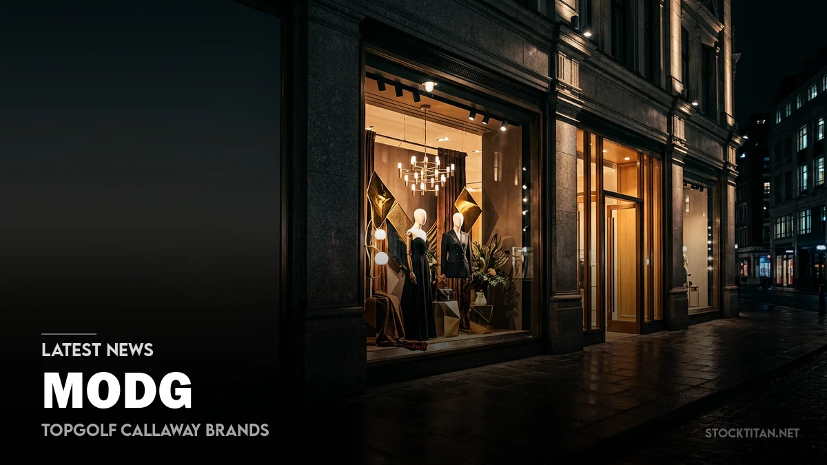 Topgolf Callaway Brands Ord (MODG) Stock News | StockTitan