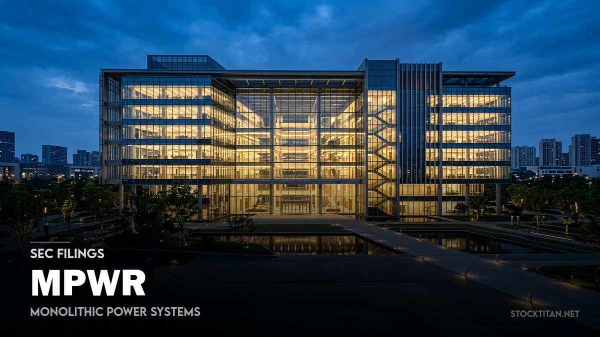 MPWR SEC Filings - Monolithic Power 10-K, 10-Q, 8-K Forms