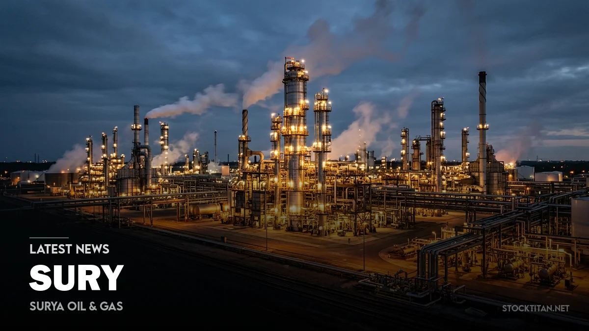 SURY - Surya Oil & Gas Corp Latest Stock News & Market Updates
