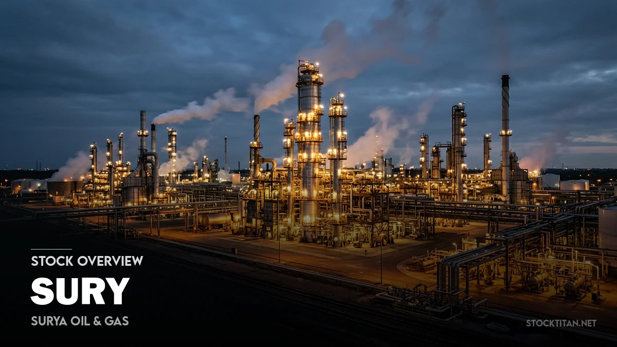 SURY Stock Price, News & Analysis | Surya Oil & Gas
