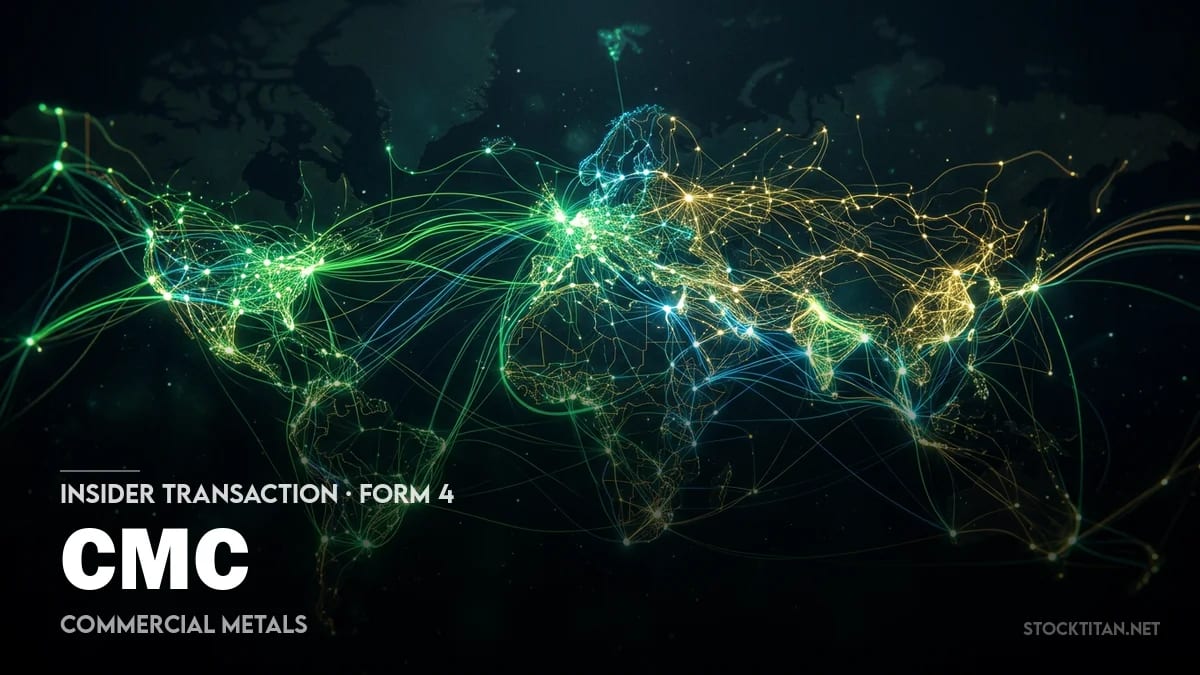 [Form 4] COMMERCIAL METALS Co Insider Trading Activity | CMC Insider ...
