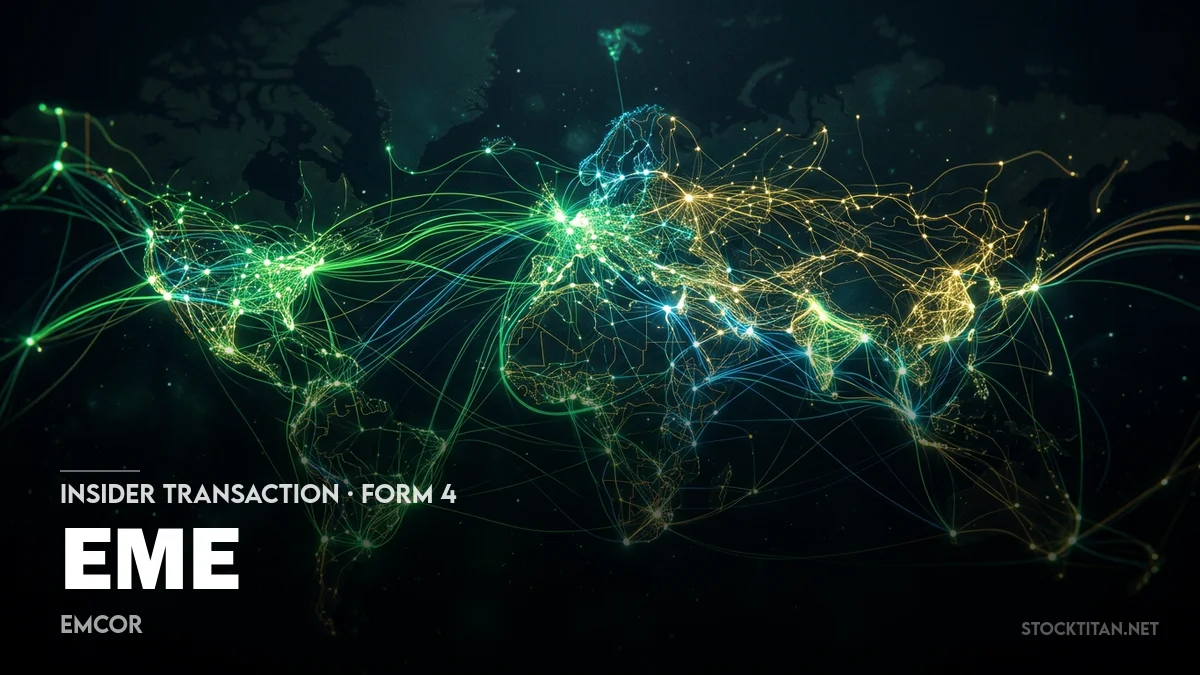 [Form 4] EMCOR Group, Inc. Insider Trading Activity | EME Insider Trading
