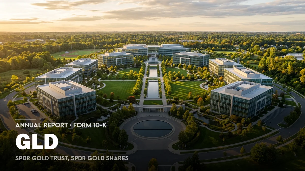 SPDR Gold Trust (GLD) 2025 10-K: Structure, Gold Holdings | GLD Annual ...