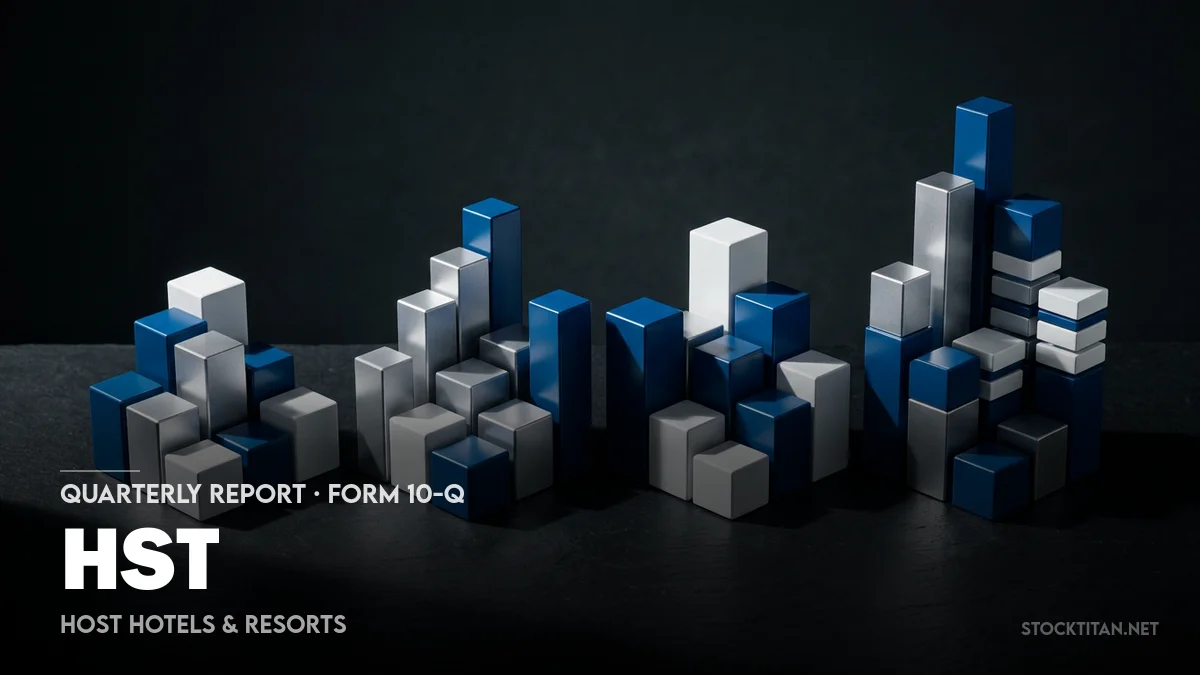 [10-Q] Host Hotels & Resorts, Inc. Quarterly Earnings Report | HST ...