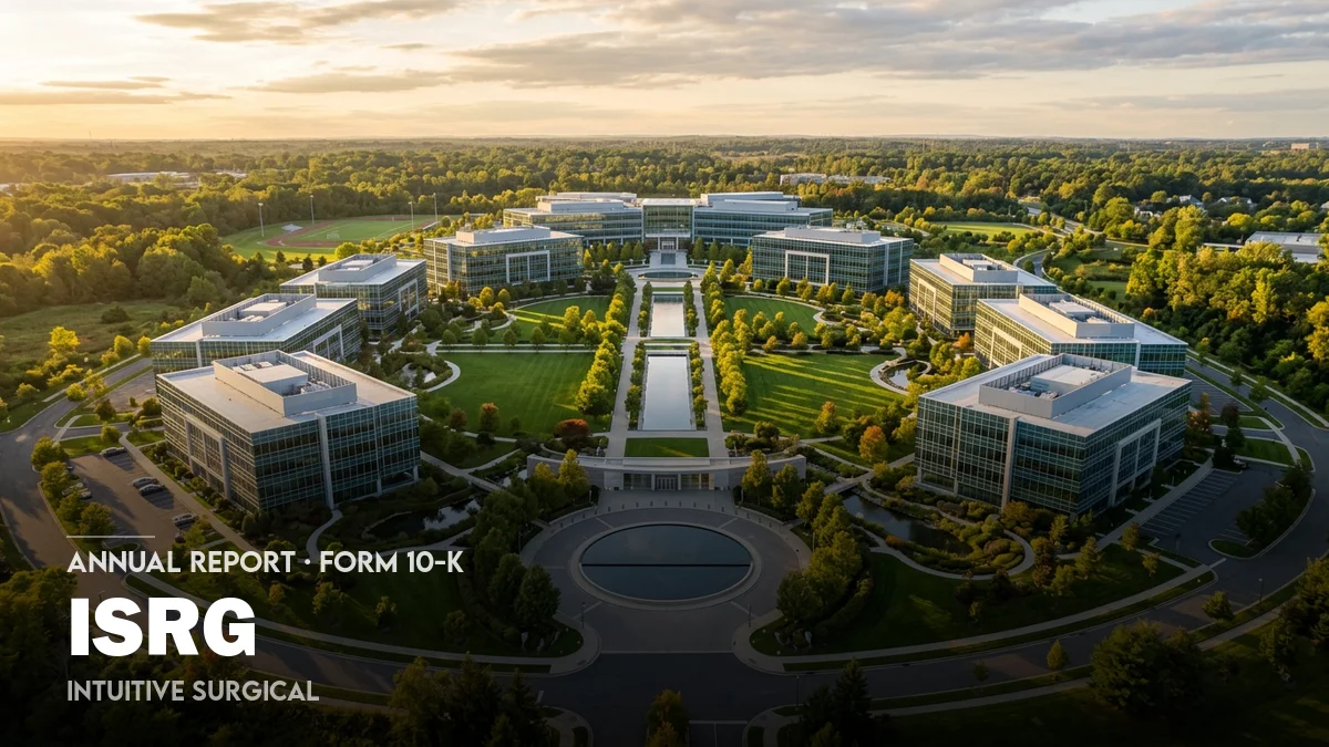 Intuitive Surgical details 2025 business and risks | ISRG Annual Report ...