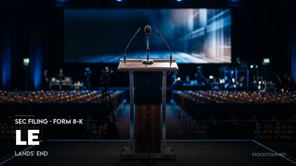 Lands’ End posts FY 2025 results and WHP JV deal | LE 8-K Filing