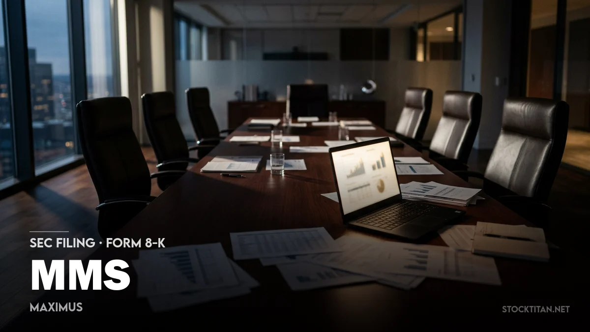 Maximus lifts 2026 outlook, adds $400M buyback | MMS 8-K Filing