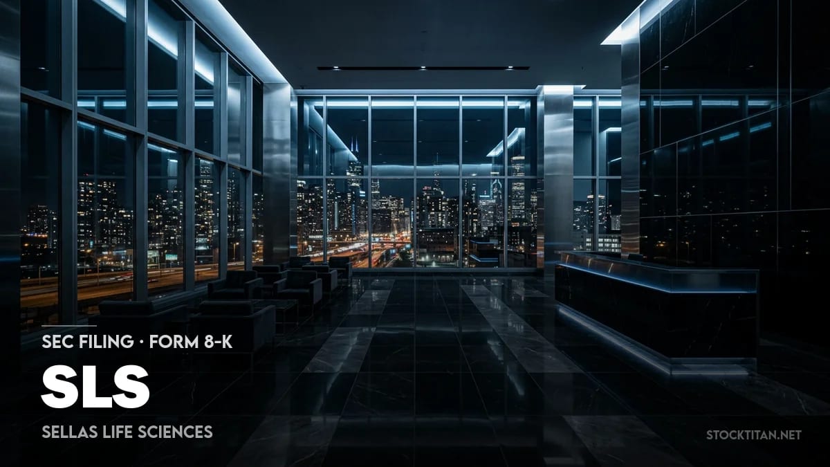 SELLAS Life Sciences Q1 2026 results and trial update | SLS 8-K Filing