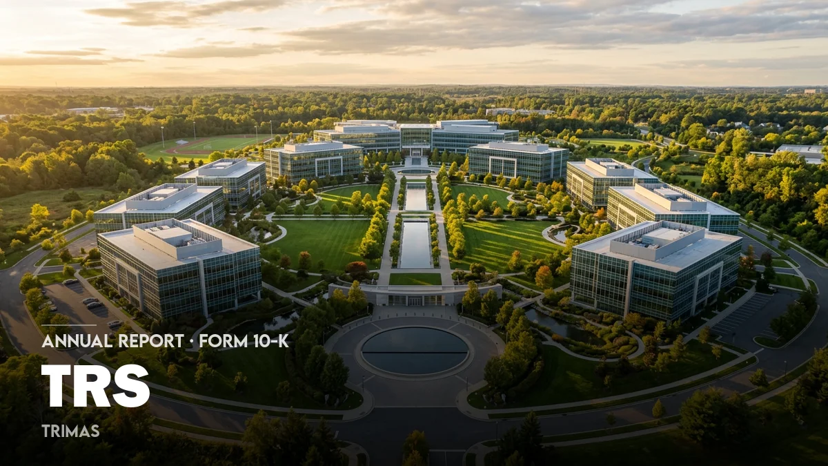 TriMas 2025 results and $1.45B aerospace sale plan | TRS Annual Report ...