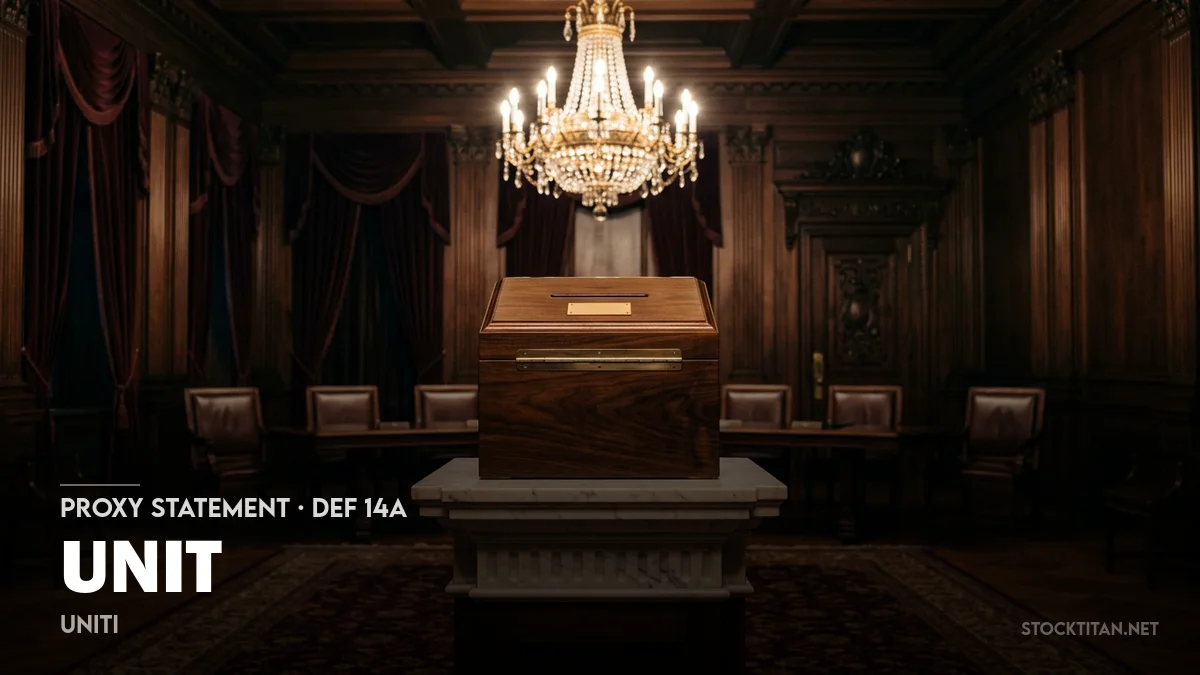 Uniti Group details 2026 meeting and major equity plan boost | UNIT ...