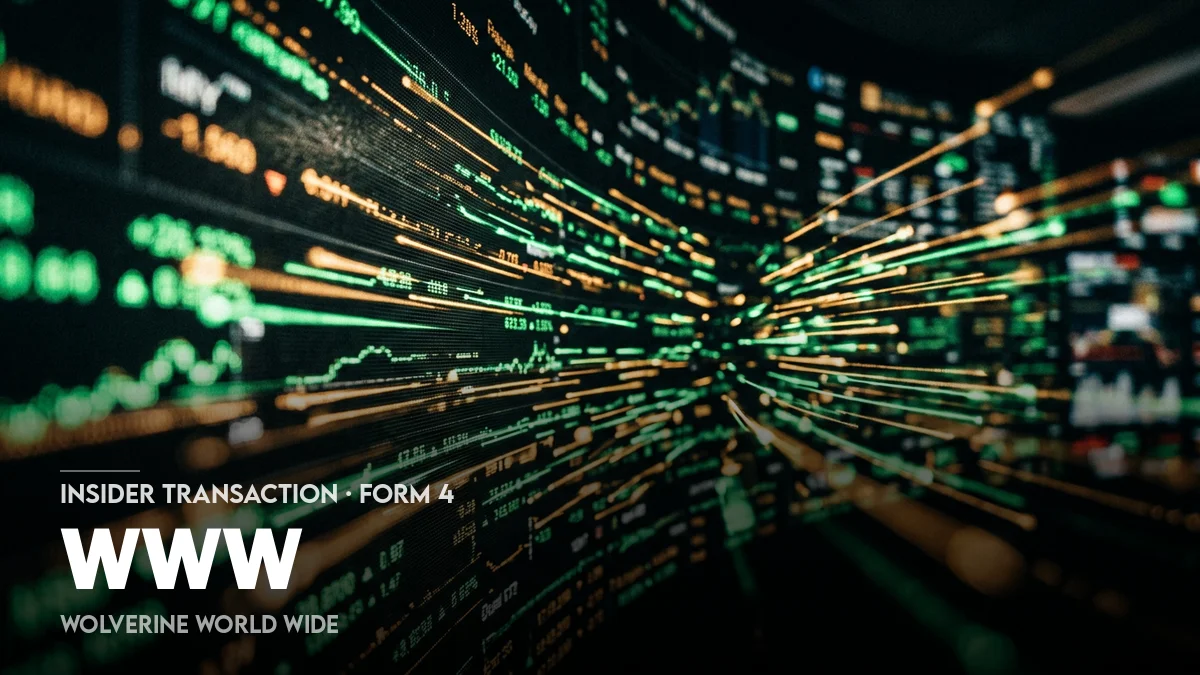 [Form 4] Wolverine World Wide, Inc. Insider Trading Activity | WWW ...