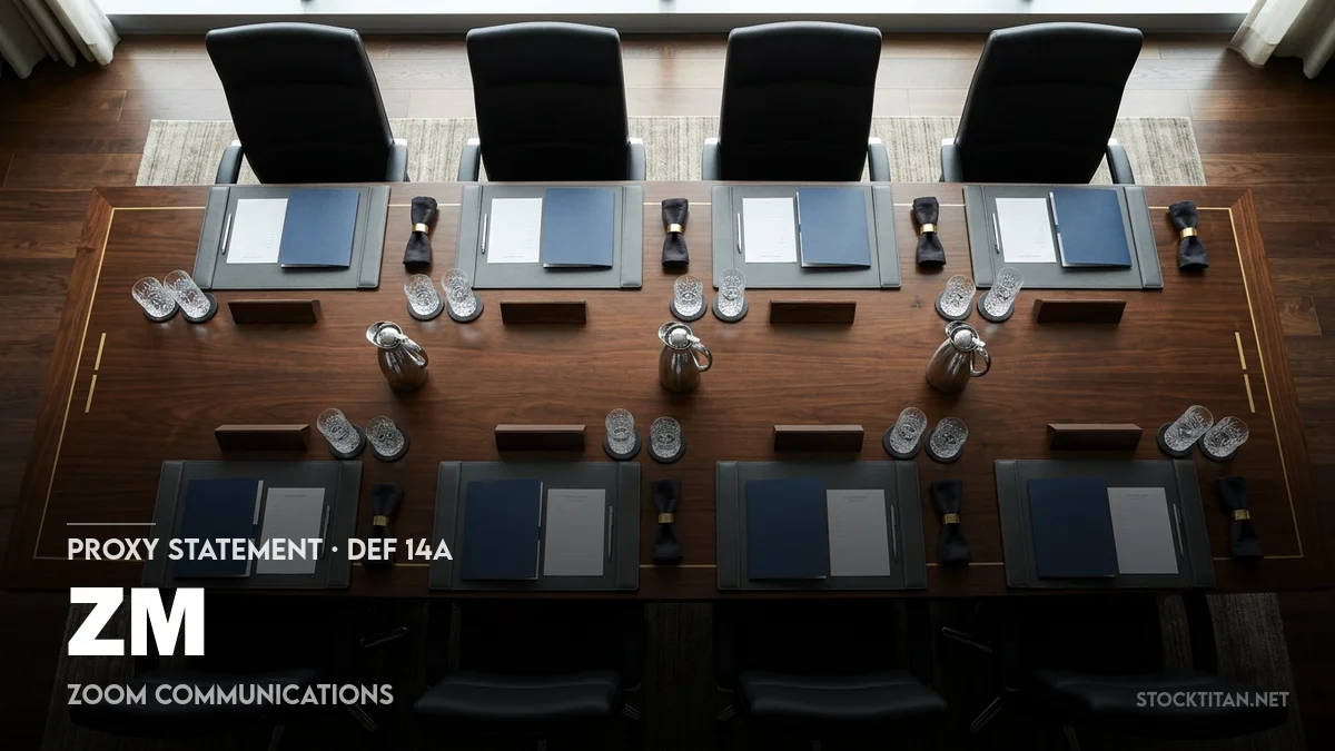 Zoom sets 2026 virtual meeting and pay vote | ZM Proxy Statement
